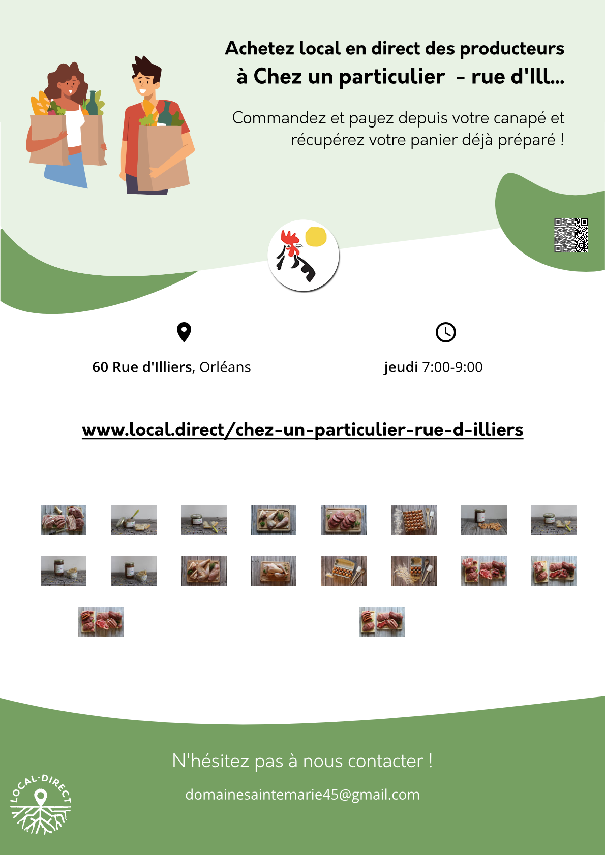 Chez un particulier - rue d'Illiers - produits locaux en vente directe ...