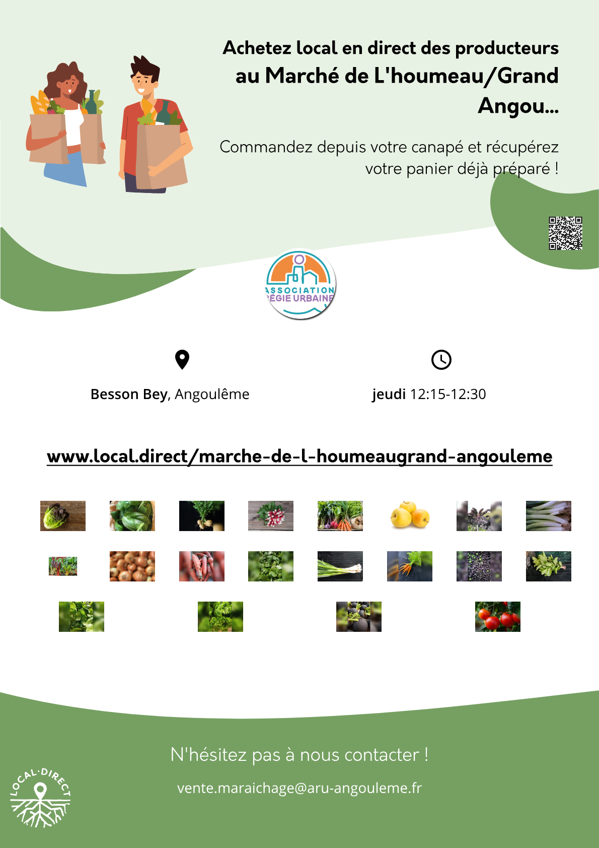 Marché de L'houmeau/Grand Angoulême - produits locaux en vente directe ...