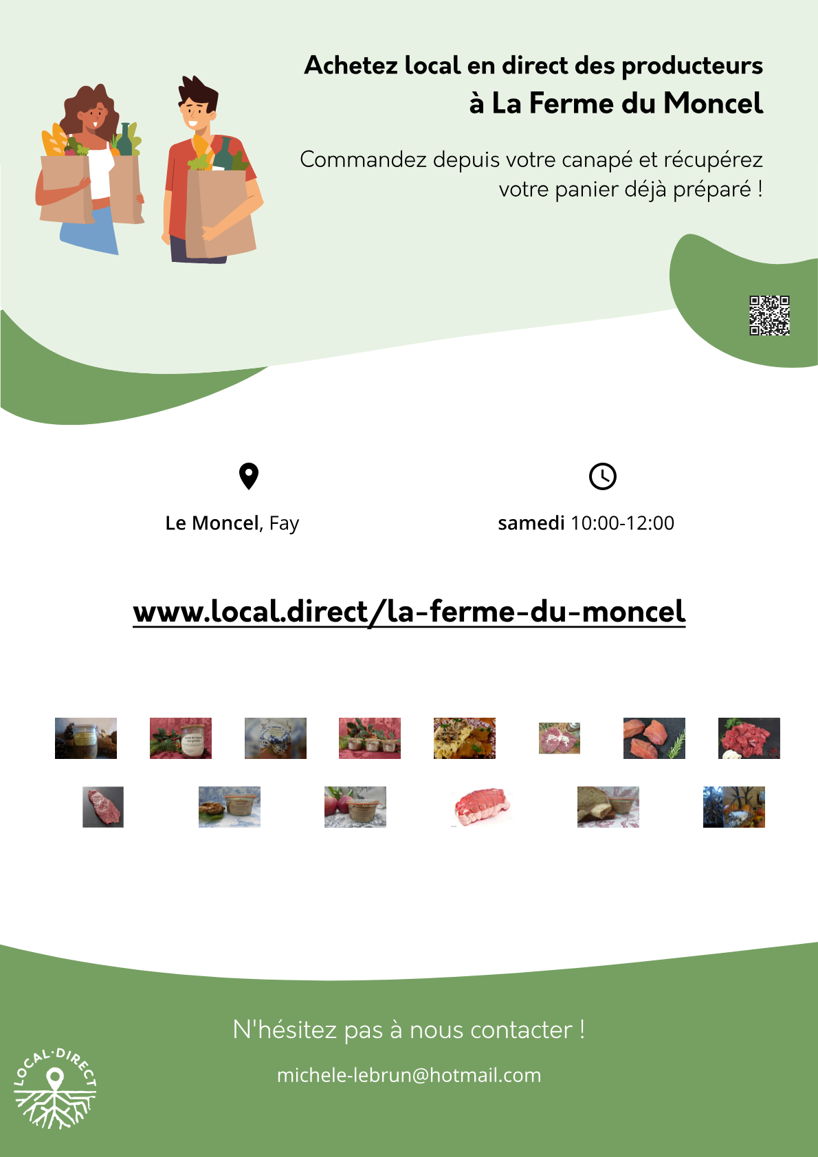 La Ferme du Moncel - produits locaux en vente directe à Fay - local.direct