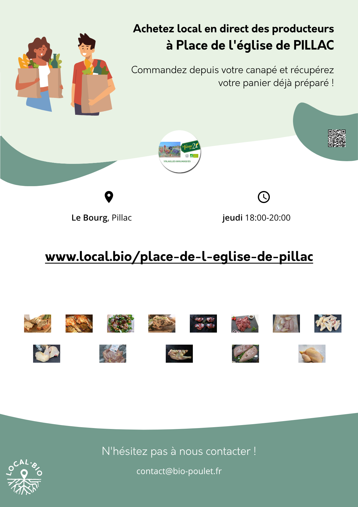 Place de l'église de PILLAC - produits locaux en vente directe à Pillac ...